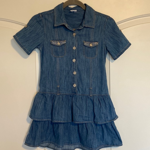 Justice | Dresses | Justice Tiered Ruffle Cotton Dress | Poshmark